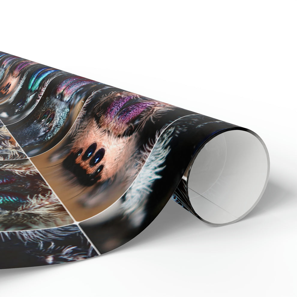 Jumping spider Gift Wrapping Paper – Hardcore Arachnids